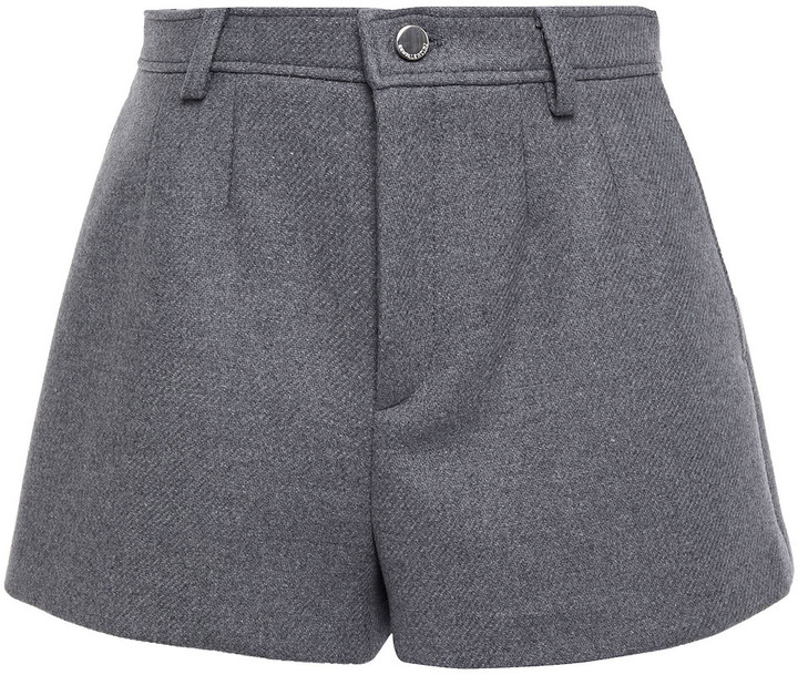 RED Valentino Wool-blend Felt Shorts - ShopStyle