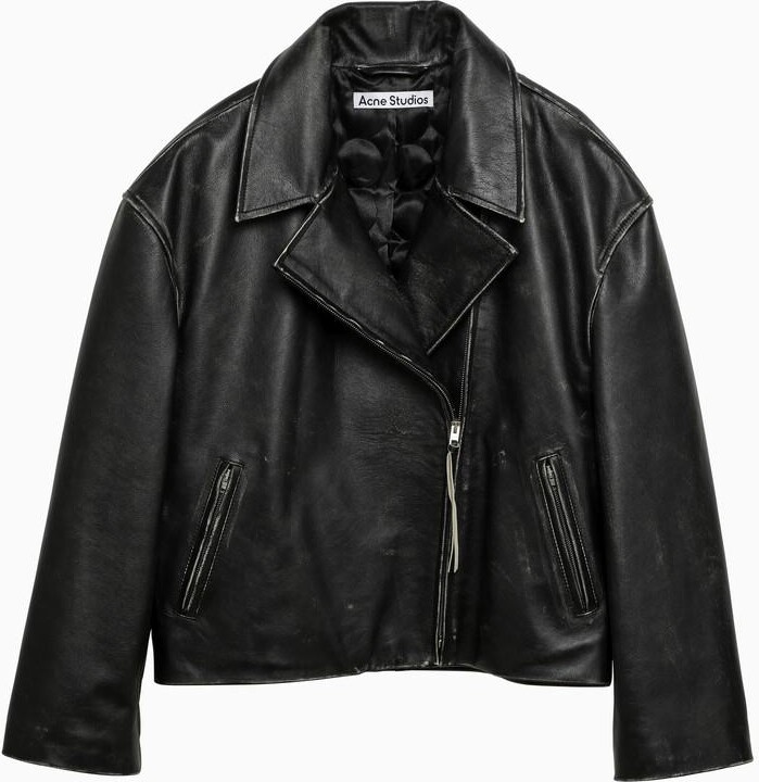 Acne Studios biker jacket - ShopStyle