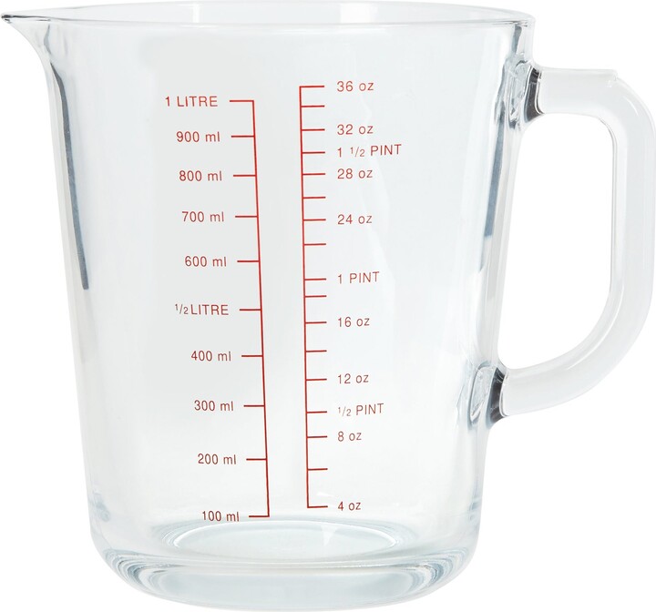 Dunelm 1 Litre Measuring Jug Clear - ShopStyle