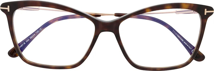 Tom Ford Eyewear Cat-Eye Frame Glasses - ShopStyle Eyeglasses