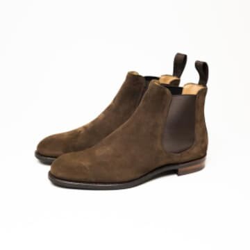Joseph Cheaney & Sons - Plough Suede Cheney Godfrey D Chelsea Boot ...