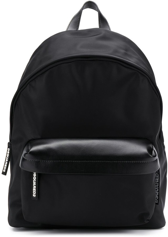 DSQUARED2 Logo Tab Zip Backpack - ShopStyle