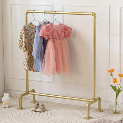 Everly Quinn Kids Clothing Racks,Child Dress Up Racks , Metal Pipes ...