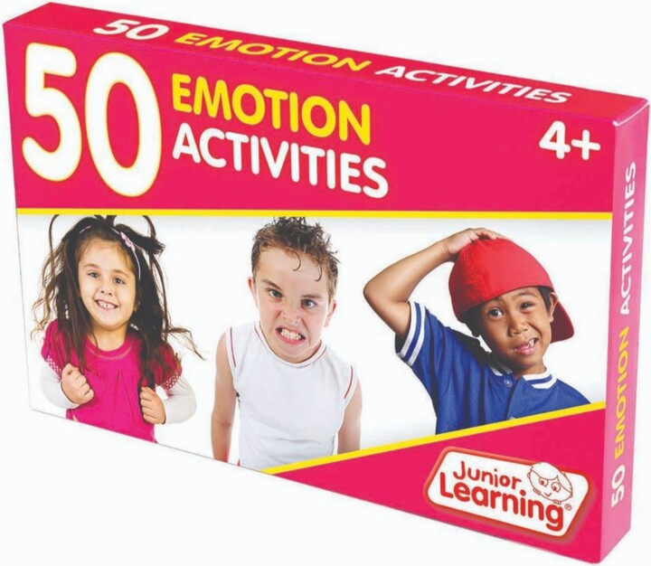 Redbox Junior Learning 50 Emotion Educational Activity Cards ...