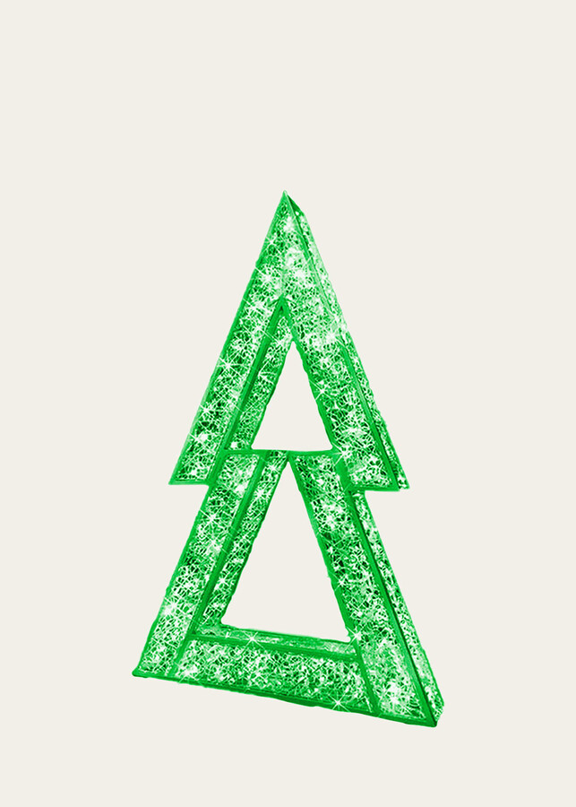 Barcana 7'11" 3D Large Net Christmas Tree with LED Lights - ShopStyle