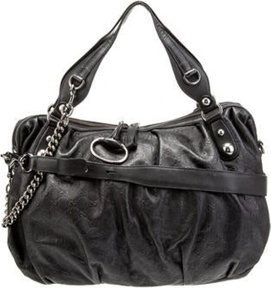 Gucci GG Signature Large Icon Bit Bag - ShopStyle