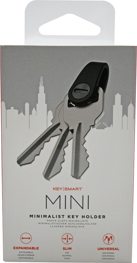 KeySmart Mini Minimalist Key Holder - Black - ShopStyle