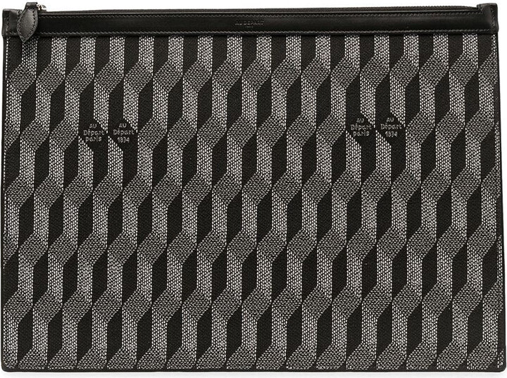 Au Départ Logo Pochette - ShopStyle Wallets & Card Holders