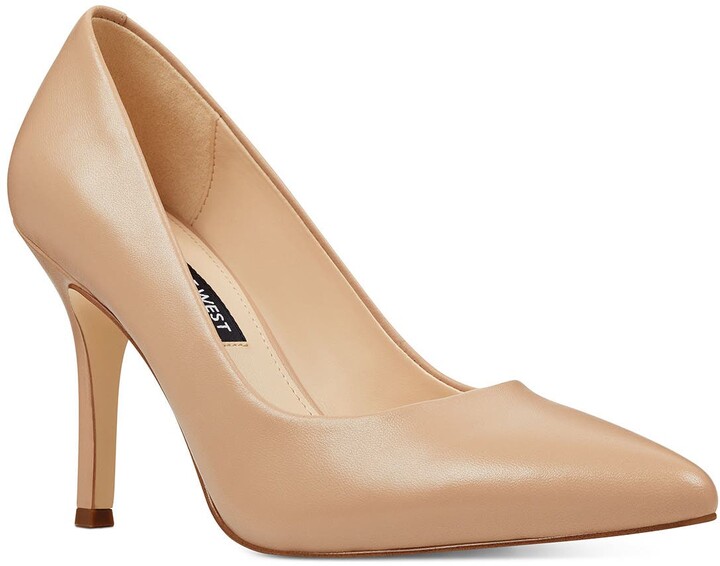 Nine West Flax Suede Pointed Toe Pump - ShopStyle