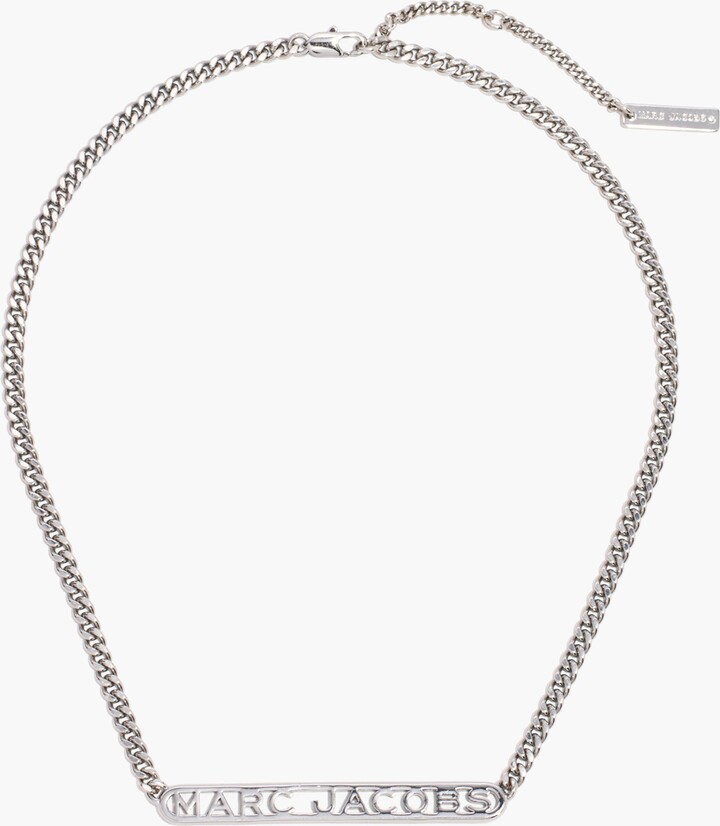 Marc Jacobs The Monogram Chain - Silver - ShopStyle Necklaces