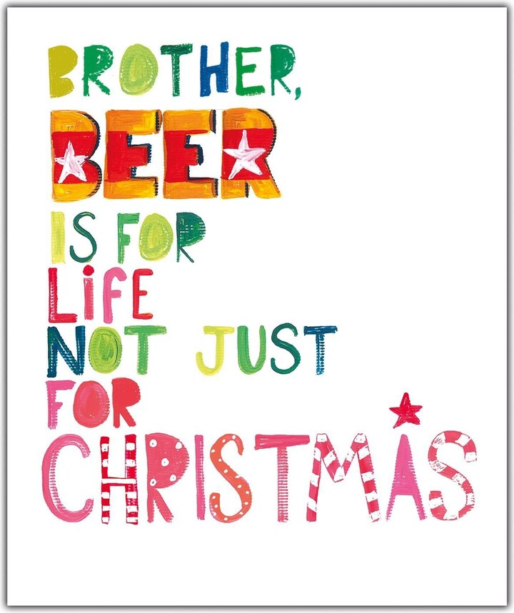 Emotional Rescue Funny Christmas Cards Brother, Brother Christmas Card ...