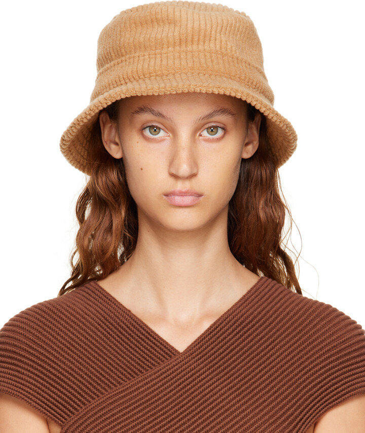 Gabriela Hearst Tan Nocelle Bucket Hat - ShopStyle