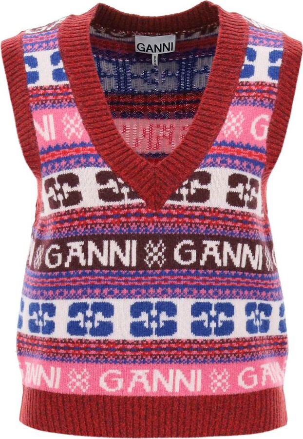 Ganni Vests - ShopStyle