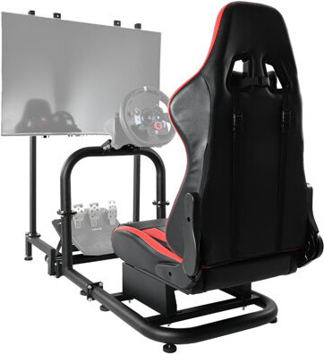 Anman Adjustable Reclining Ergonomic Faux Leather PC & Racing Game ...