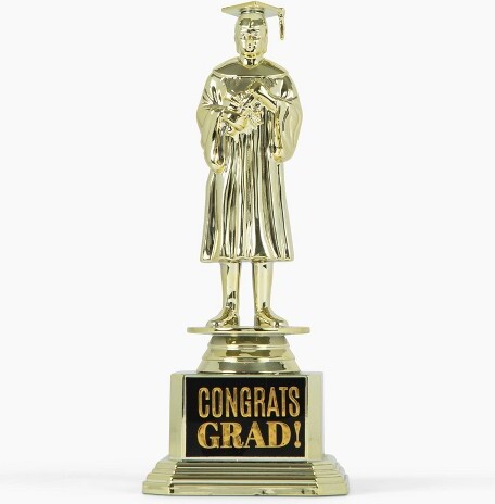 Paper Riot Co. Graduation Trophy Congrats - ShopStyle Side & End Tables
