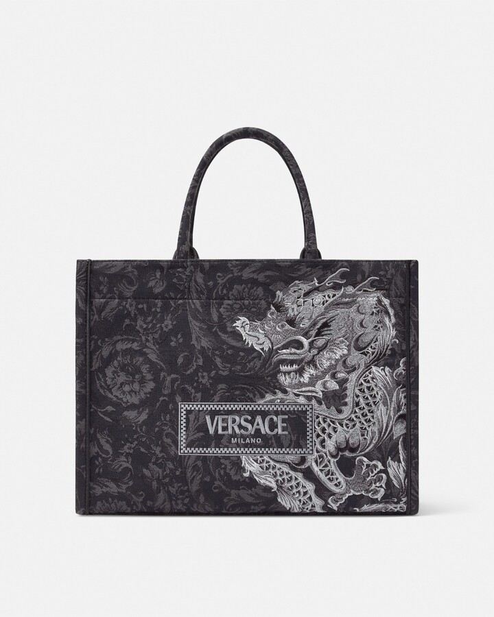 Versace Athena Year of the Dragon Tote Bag - ShopStyle
