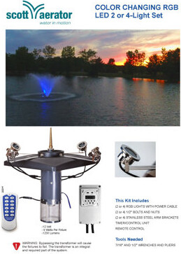 POND FOUNTAIN RGB 3 - Light Set - ShopStyle