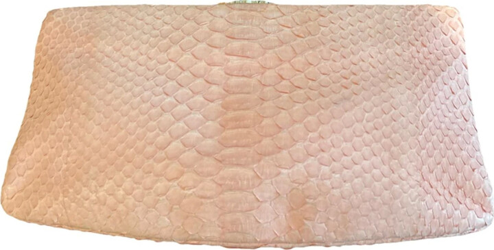 Chanel Python clutch bag - ShopStyle