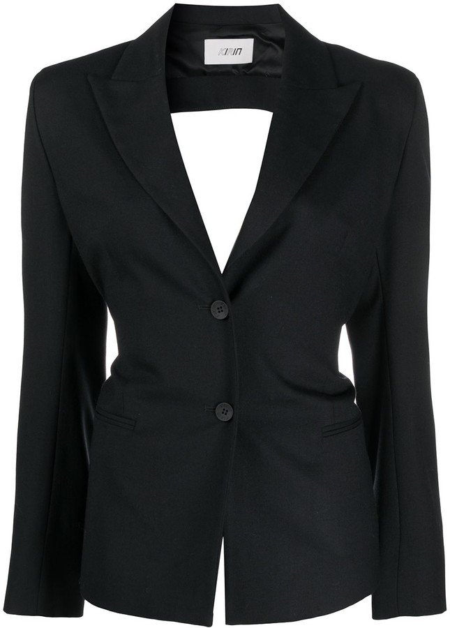 Kirin Open-Back Fitted Blazer - ShopStyle