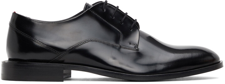 HUGO BOSS Black Lace-Up Derbys - ShopStyle