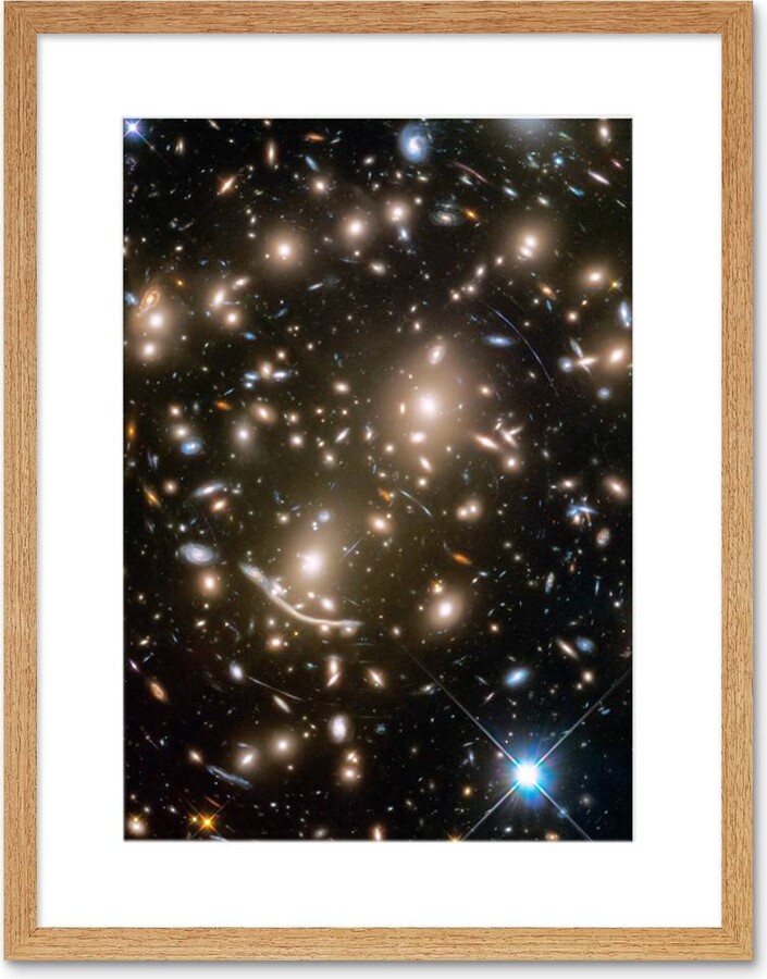 Artery8 Wall Art Print Hubble Space Astronomy Abell 370 Galaxy Cluster ...