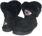 Women's Cuce Black Kansas City Chiefs Faux Fur Boots - ShopStyle