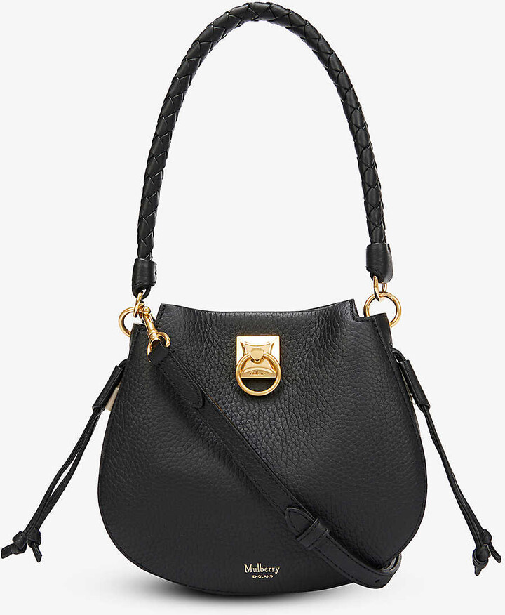 Mulberry Iris mini leather hobo bag - ShopStyle