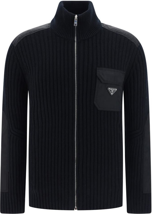 Prada Knitwear - ShopStyle Cardigans & Zip Up Sweaters