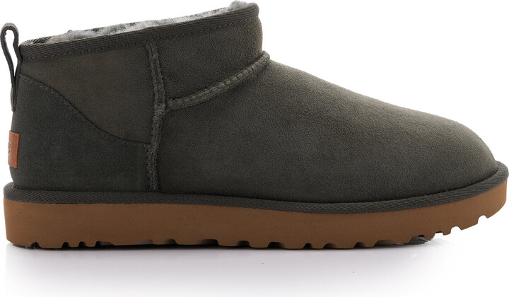 UGG Classic Ultra Mini Sheepskin Ankle Boots - ShopStyle