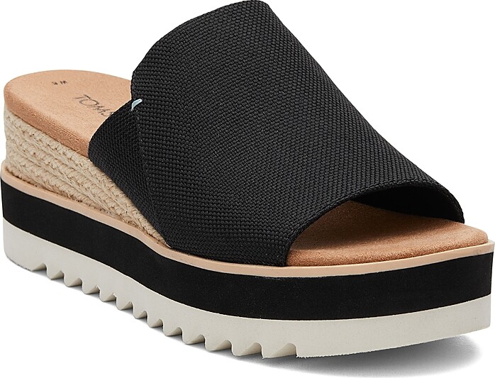 Toms Women's Diana Mule Platform Wedge Sandals - ShopStyle