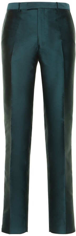 Gucci Formal satin suit pants - ShopStyle