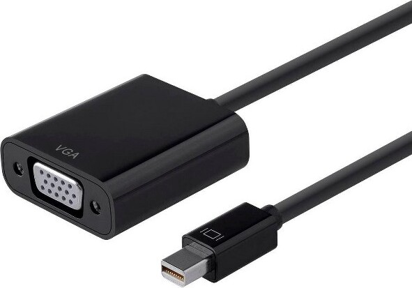 Monoprice Mini DisplayPort 1.2a / Thunderbolt to VGA Active Adapter ...
