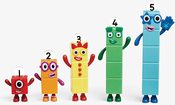 Numberblocks Kids Friends One To Five Play set - ShopStyle Board Games