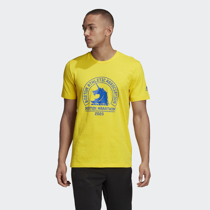 adidas Boston Marathon Logo Tee - ShopStyle T-shirts