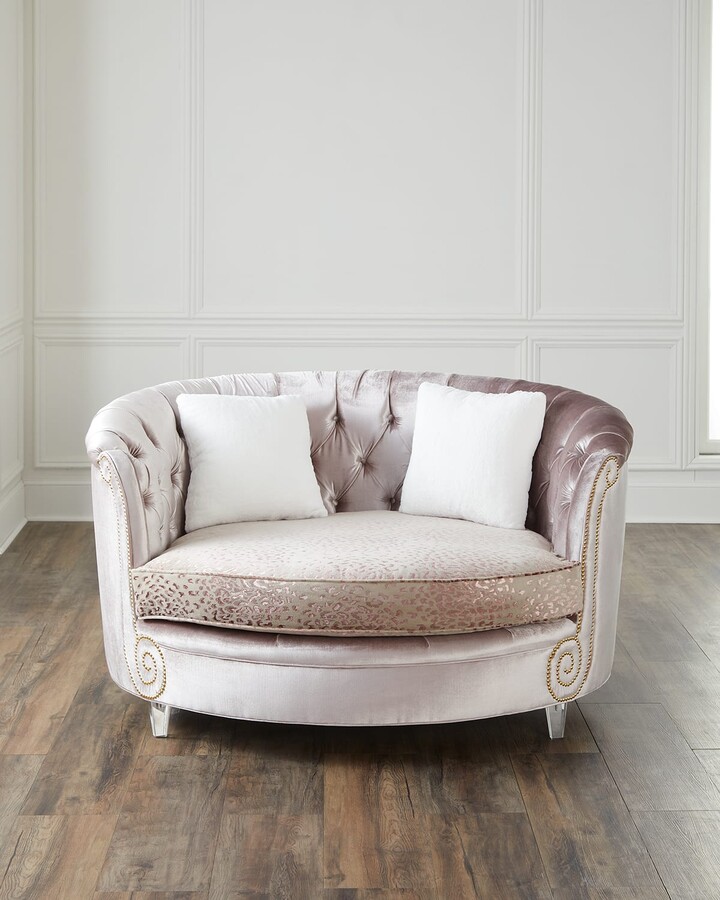 Haute House x Stroheim Harper Cuddle Chair - ShopStyle Armchairs ...