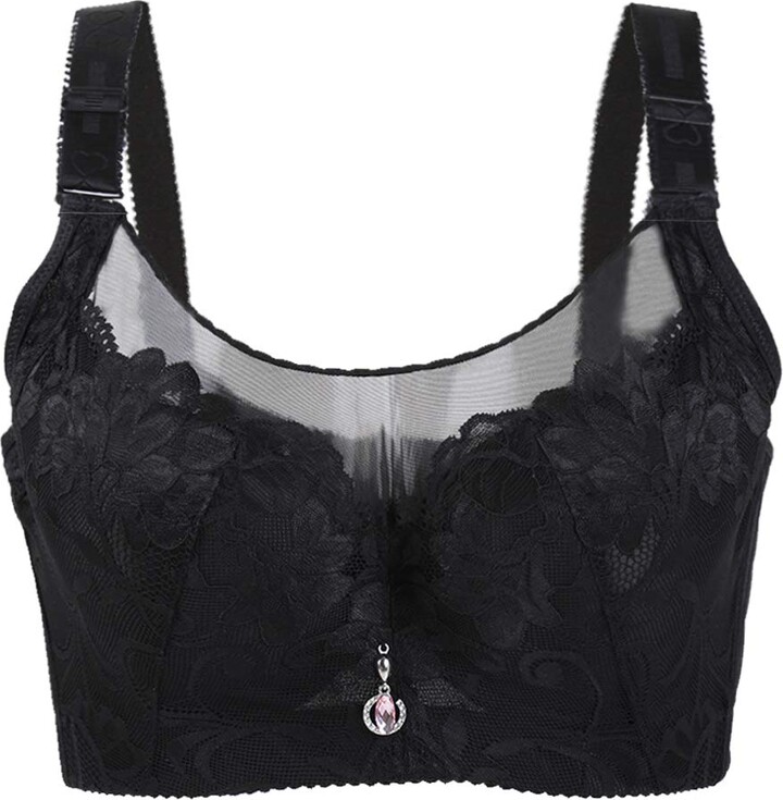 Uxcell sourcing map Women Breathable Lace Front Push up Convertible ...