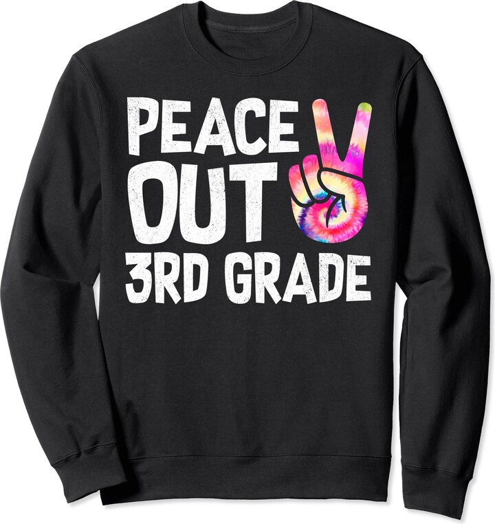 Class Of 2024 Graduation Funny Third Grade Gift Peace Out 3rd Grade ...