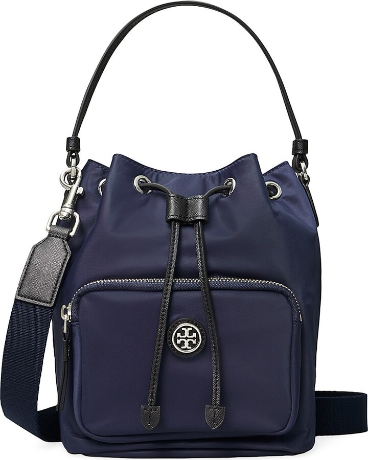 Tory Burch Virginia Nylon Bucket Bag - ShopStyle