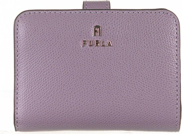 Furla Logo Lettering Compact Wallet - ShopStyle