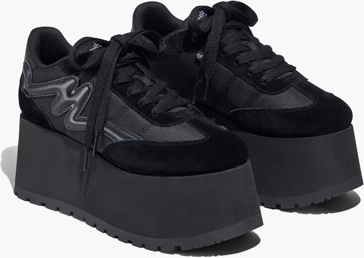 Marc Jacobs The Platform Jogger - Black - ShopStyle
