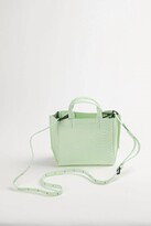Ampersand As Apostrophe Micro Tote In Mint Python - ShopStyle