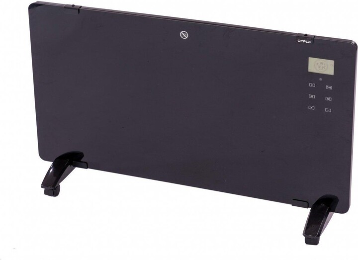 Oypla Glass Free Standing/Wall Mounted Electric Panel Convector Heater ...