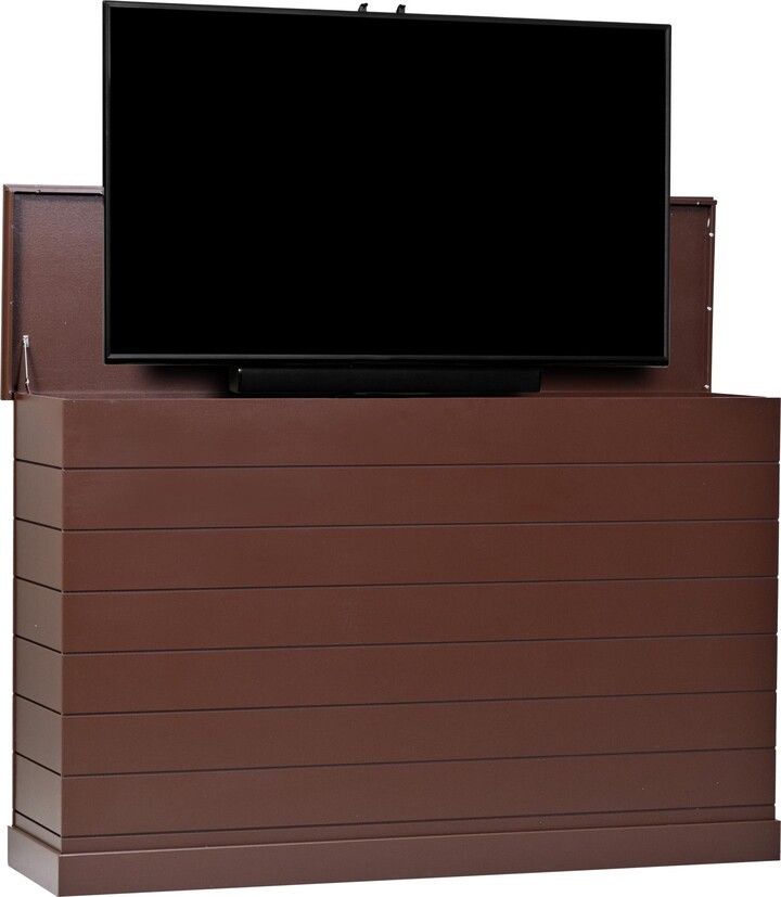 Etsy Outdoor Ship Lap Tv Lift Cabinet in Mocha Brown - ShopStyle Living ...