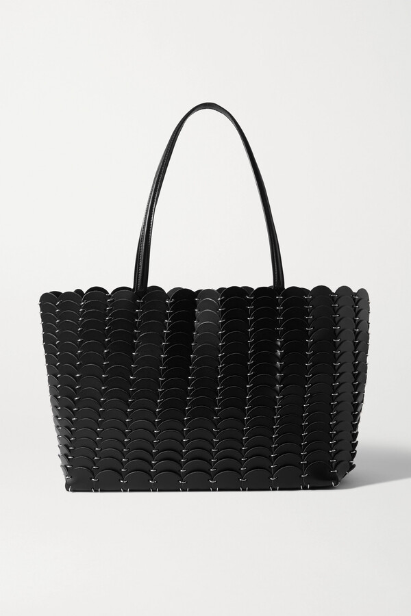 Paco Rabanne Leather Tote - Black - ShopStyle