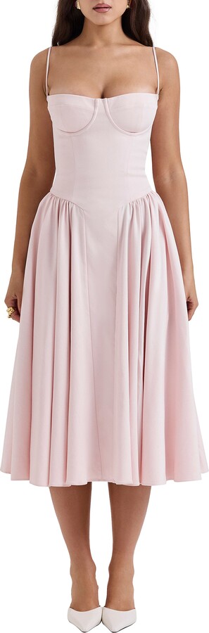 House Of CB Samaria Corset Fit & Flare Dress - ShopStyle