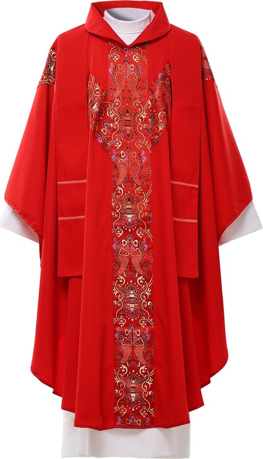 BLESSUME Priest Celebrant Chasuble Catholic Church Father Mass ...