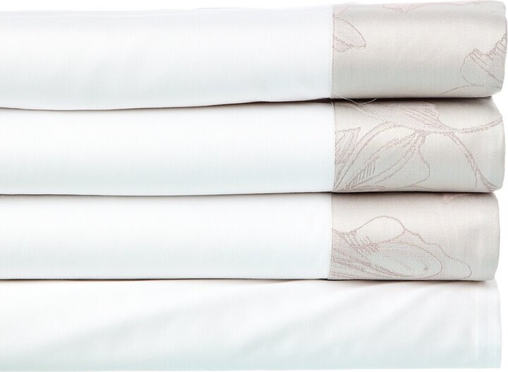 Dea Italian Linens Certaldo Jacquard 600 Thread Count Sheet Set - ShopStyle