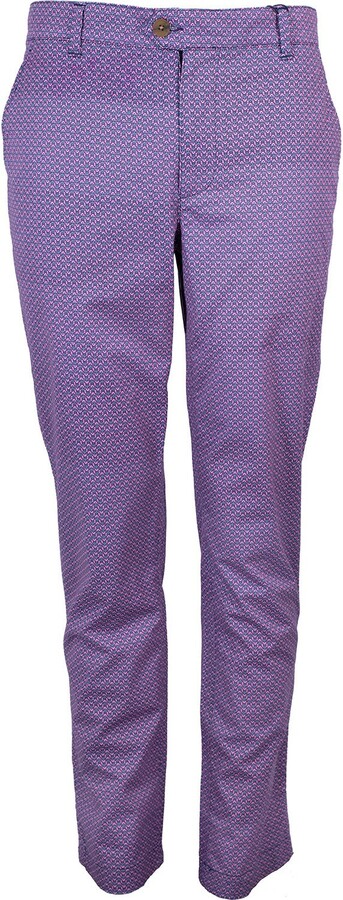 Lords of Harlech Jack Lux Large Turtle Pants - Pink - ShopStyle Chinos ...