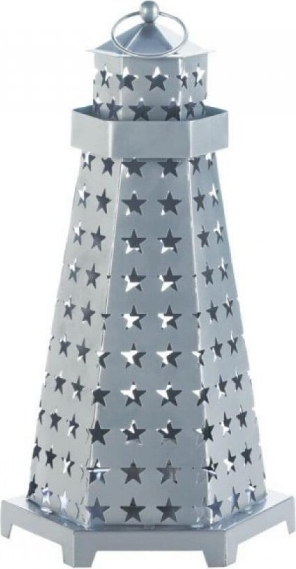 The House of Awareness Super Star Candle Lighthouse - Silver - ShopStyle