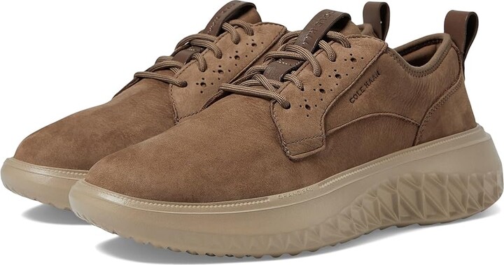 Cole Haan Zerogrand WFA Plain Toe Oxford (Irish Coffee Nubuck/Truffle ...